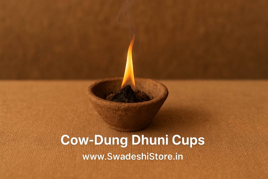 Embrace the Sacred: Discover the Power of Cow-Dung Dhuni Cups ...